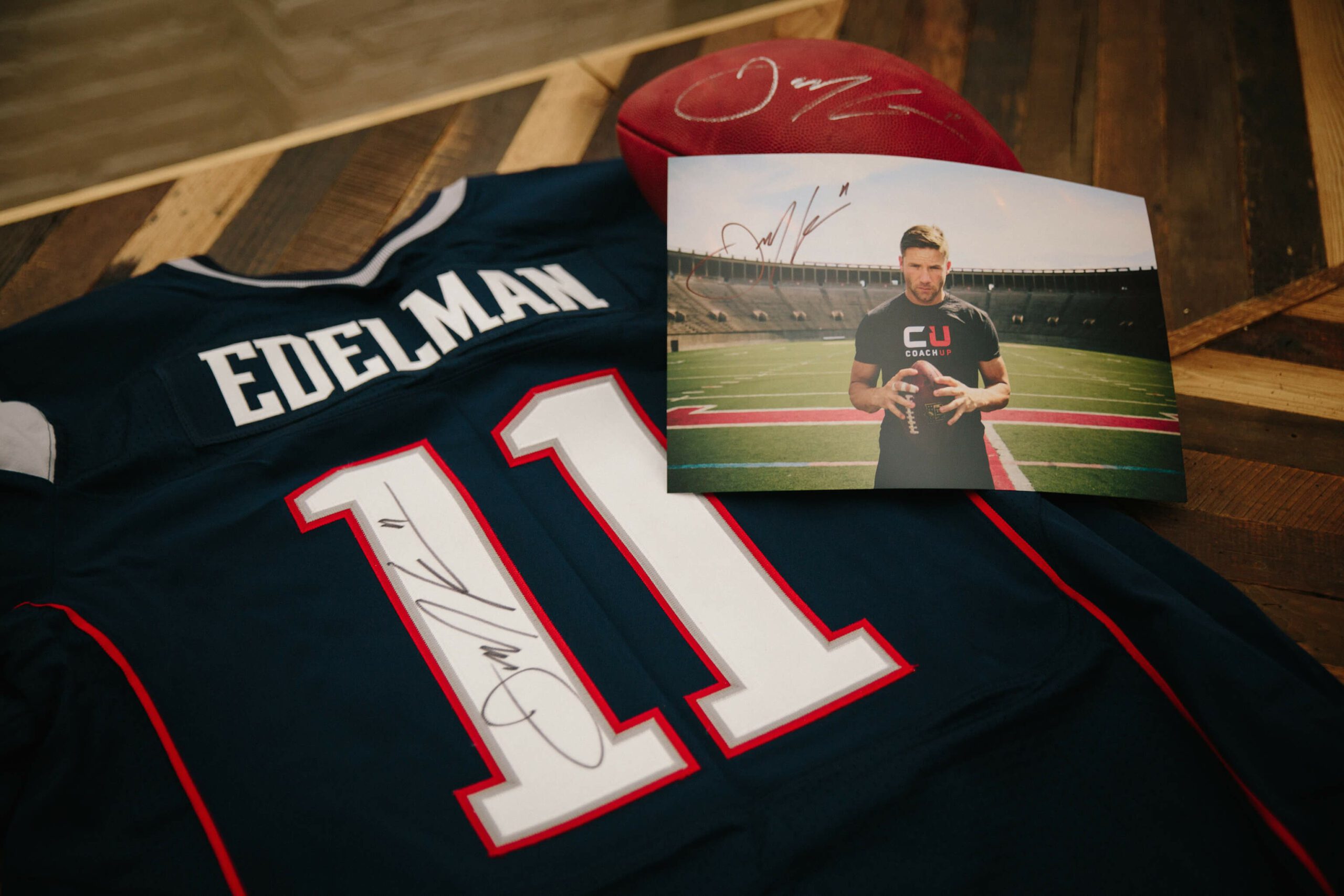 The Julian Edelman Signed Swag Sweepstakes - CoachUp Nation
